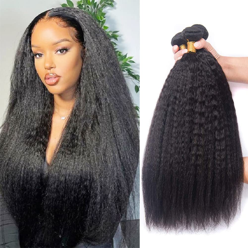 Natural Kinky Straight (Yaki-4A/4C Texture) Bundle – Ashley Lorrington ...